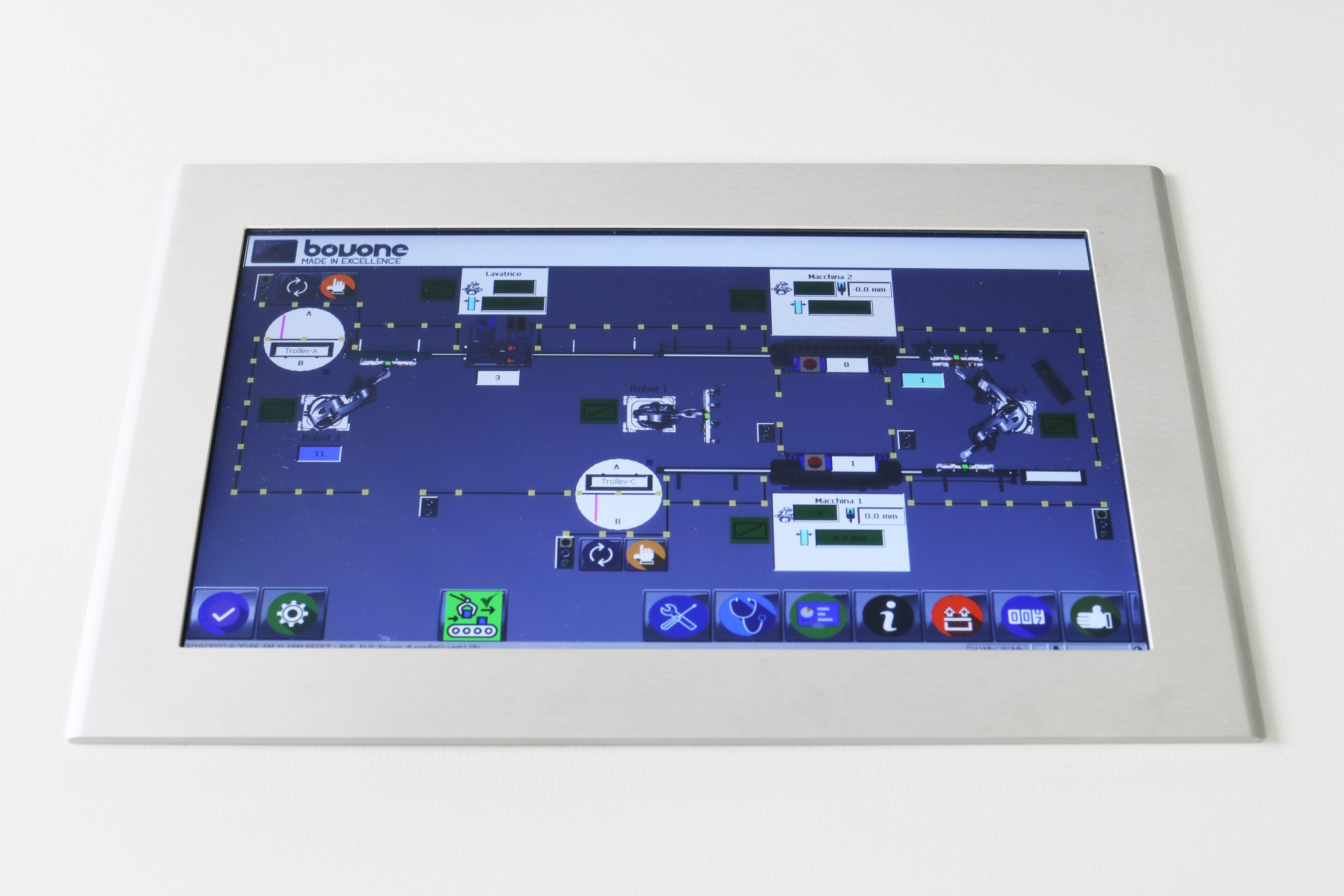 The productivity of BRS: the Bovone robotic system